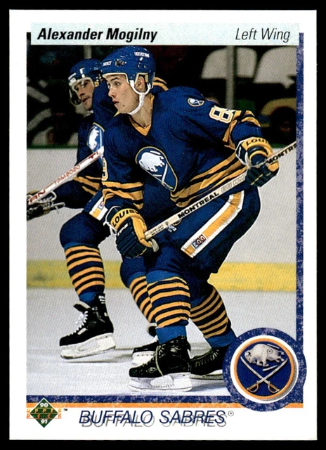 1990-91 UPPER DECK Alexander Mogilny recrue Buffalo Sabres #24 R76 EUR ...