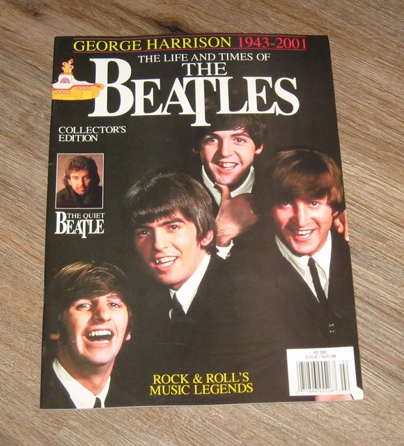 LIFE AND TIMES THE BEATLES magazine George Harrison PAUL McCartney £11. ...