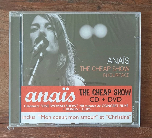 CD + DVD Anaïs, The Cheap Show, Inyourface, Neuf Sous Blister EUR 4,00 ...