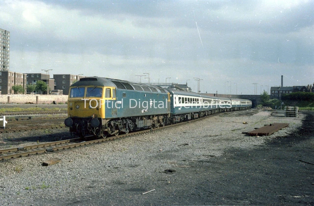 RAIL SLIDE MOUNTED negative 47528 Class 47 #E9939 £2.99 - PicClick UK