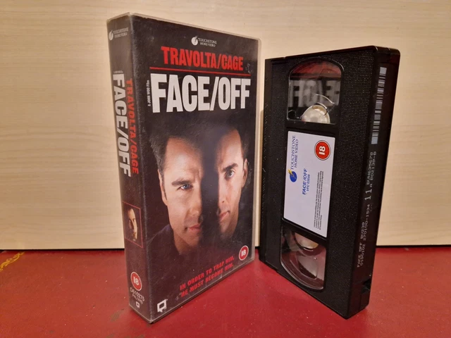 FACE/OFF - JOHN Travolta - Nicolas Cage - PAL VHS Video Tape (A170) £1. ...