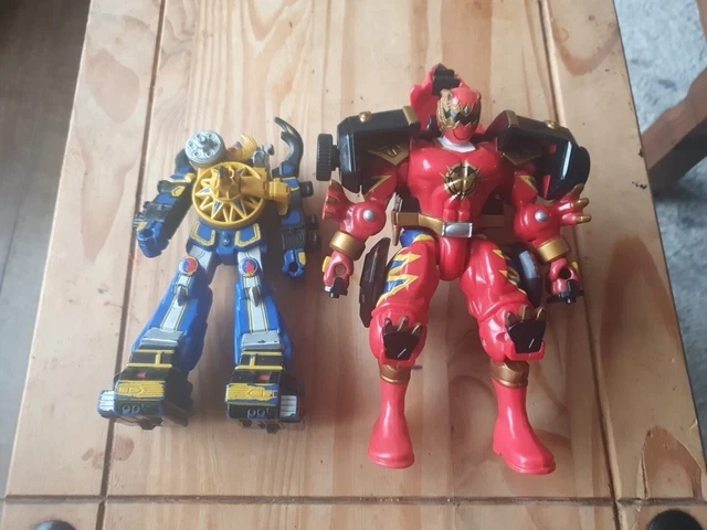 VINTAGE POWER Rangers Bundle Dino Thunder Styracozord ,Ninja Storm ...