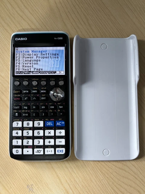 CASIO FX-CG50 GRAPHIC Calculator, GCSE to A-Level Maths, Excellent ...