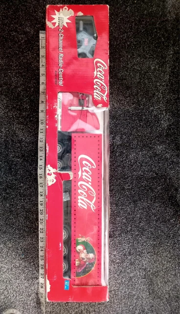 VINTAGE GERMAN COCA-COLA Truck Trailer Remote Control with lights 1.34 ...