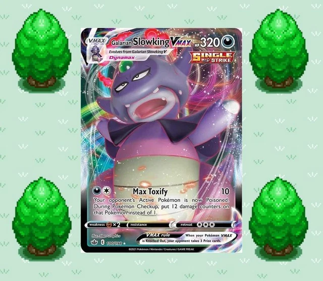POKEMON - GALARIAN Slowking VMAX - 100/198 - SWSH Chilling Reign ...