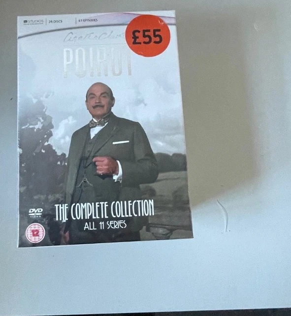 BRAND NEW UNOPENED POIROT The Complete Collection 11 Series DVD Box Set ...