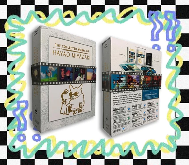 THE COMPLETE COLLECTION Works of Hayao Miyazaki BLU-RAY Set English Dubbed £51.13 - PicClick UK