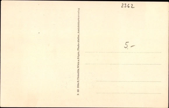 AK WIEK AUF der Insel Rügen, Dorfstraße mit Häusern - 3637380 EUR 9,50 ...