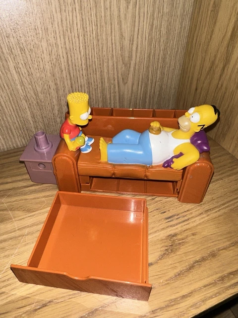 THE SIMPSONS FIGURES Homer Simpson And Bart Simpson Desk Tidy Storage ...