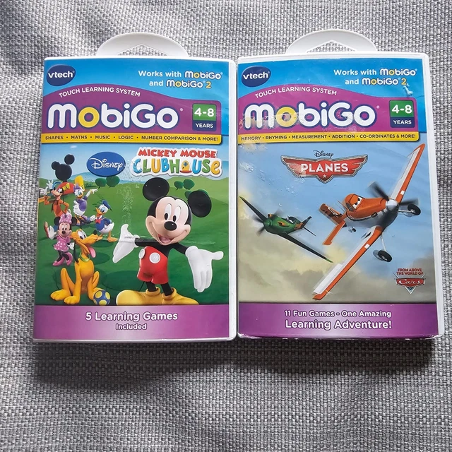 VTECH MOBIGO GAMES Bundle Disney Mickey Mouse Clubhouse & Disney Pixar ...