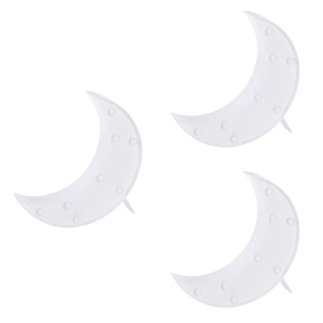 3 PACK HANGING Decorations for Home Crescent Marquee Sign £28.65 ...