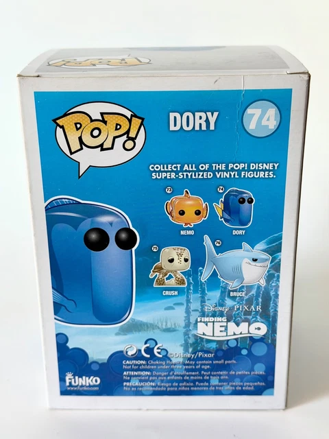 FUNKO POP! DISNEY & Pixar: Finding Nemo - Dory #74 Vinyl Figure $32.88 ...