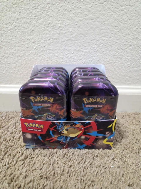 POKÉMON TCG MEGA Evolution Heroes Mini Tin x10 with display Tins ...