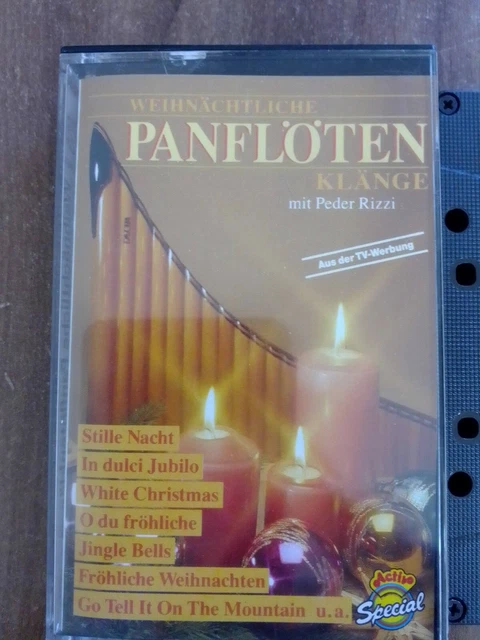 PANFLÖTEN WEIHNACHTLICHE KLÄNGE Peder Rizzi MC Kassette Tape Musik EUR ...