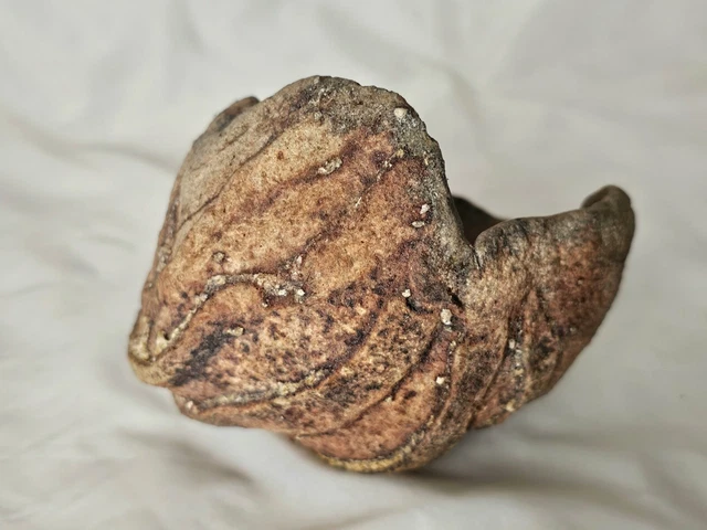 VERY UNUSUAL STUNNING studio pottery sculptural bowl form vase, with ...
