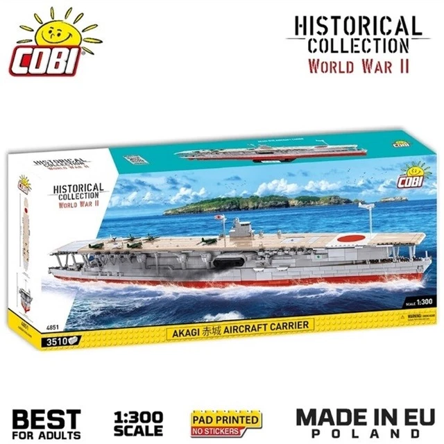 COBI 4851 - HC Seconde Guerre Mondiale - Akagi Aircrafter Carrier ...