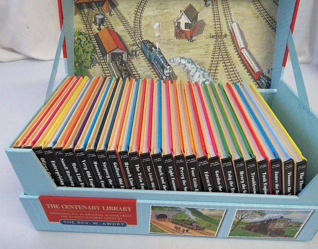 THE RAILWAY SERIES: Thomas the Tank Engine Centenary Collection 26 Books Box Set £14.99 ...