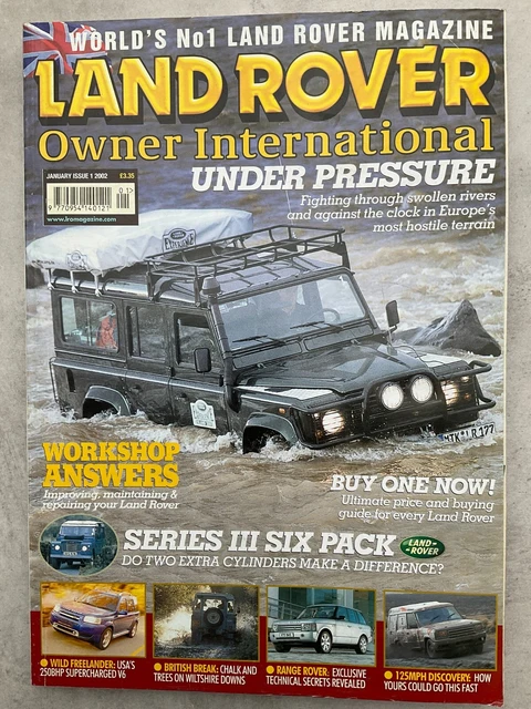 LAND ROVER OWNER International Magazine - January 2002 - S3 Six Pack ...