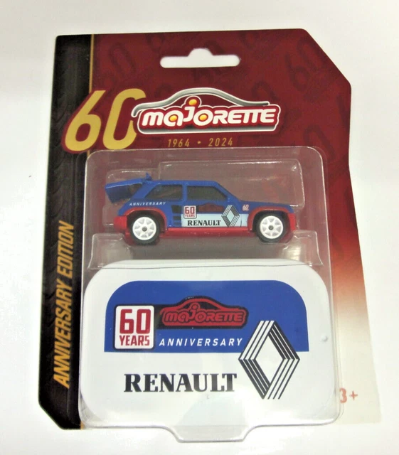 RENAULT 5 TURBO Majorette 60 Years Anniversery Deluxe Edition - Neu EUR ...