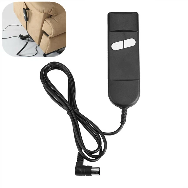 HAND SWITCH REMOTE Control Electric Recliner 2 Button 5 Pin For Power ...