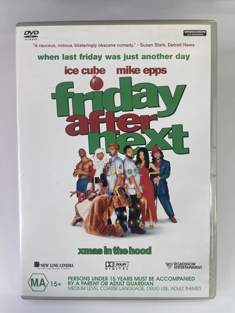 FRIDAY AFTER NEXT 2002 DVD Movie Live-Action Film Ice Cube Mike Epps $9 ...