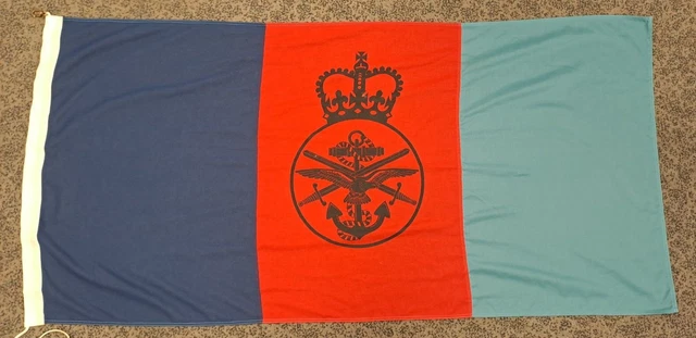 GENUINE BRITISH ARMY Navy RAF Armed Forces Tri Joint Service Flag - 184 ...
