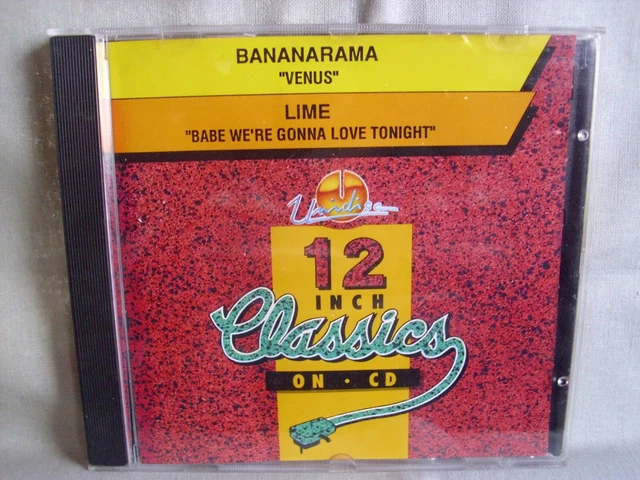 12-INCH CLASSICS ON CD- Bananarama- Venus ua.-2-Track-MCD UNIDISC ...