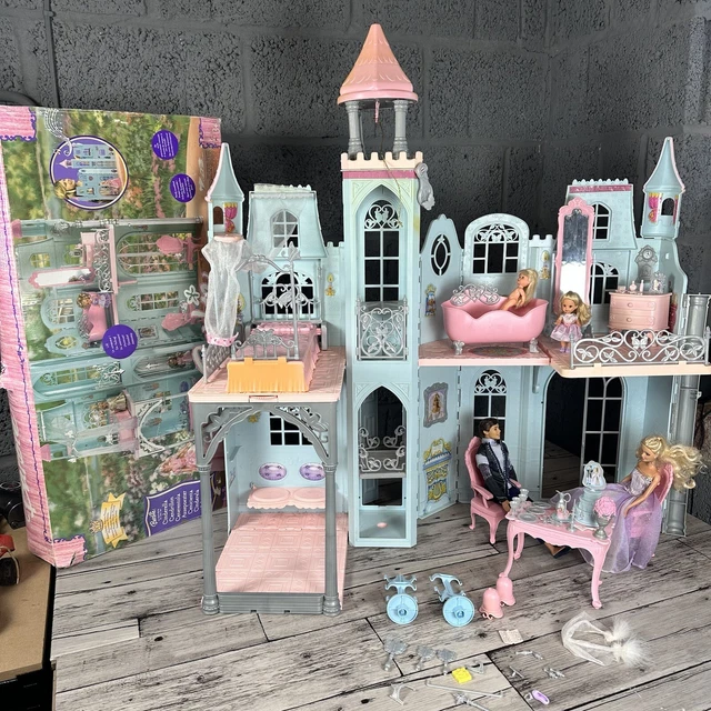 BARBIE PRINCESS AND The Pauper Castle Working Bell And Lift RARE £149. ...