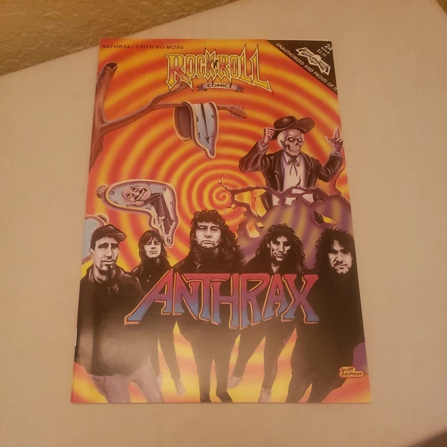 ANTHRAX ROCK N Roll Comics #24 1991 Prima Stampa EUR 27,78 - PicClick IT