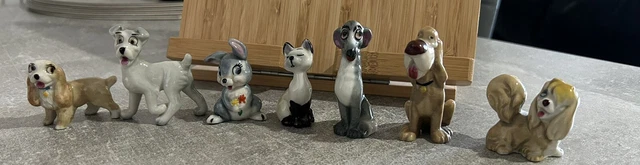 DISNEY WADE FIGURES **Collection Of 7** Peg/Boris/Trusty/Thumper/Tramp ...