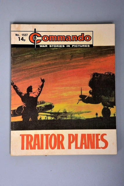 R&L VINTAGE BRITISH Pocket Comic: Commando No.1537 Traitor Planes EUR 4 ...