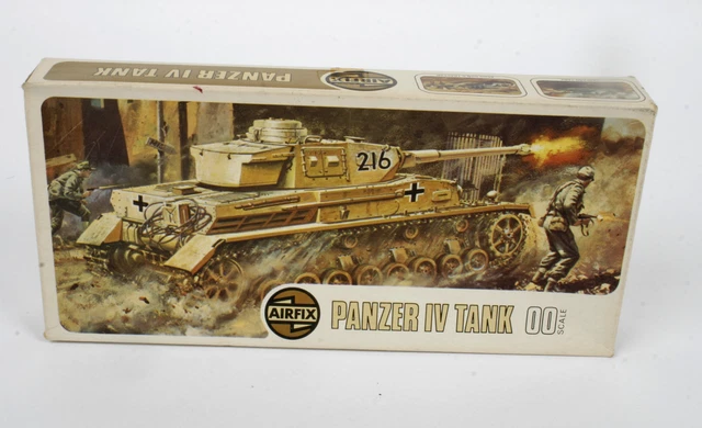 VINTAGE AIRFIX 1/76TH Panzer IV Tank #02308-7 (1973) £14.95 - PicClick UK