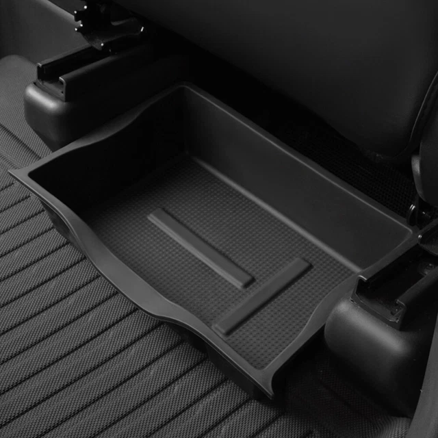 UNDER SEAT STORAGE Box Hidden Car Organizer Auto Storage Panel for ...