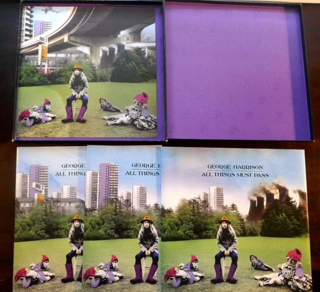 GEORGE HARRISON ALL Things Must Pass Vinyl 3LP Box Set + Booklet 2001 ...