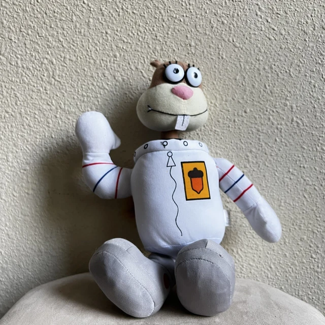VINTAGE 2003 NANCO SpongeBob SquarePants Sandy Cheeks Plush Viacom 15 ...