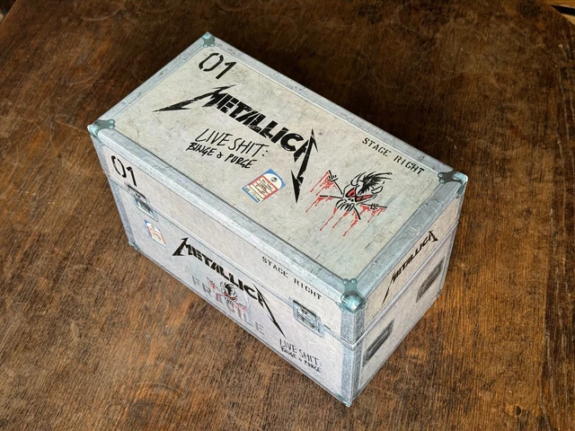 METALLICA LIVE SHIT: Binge & Purge Box VHS und CD £30.79 - PicClick UK