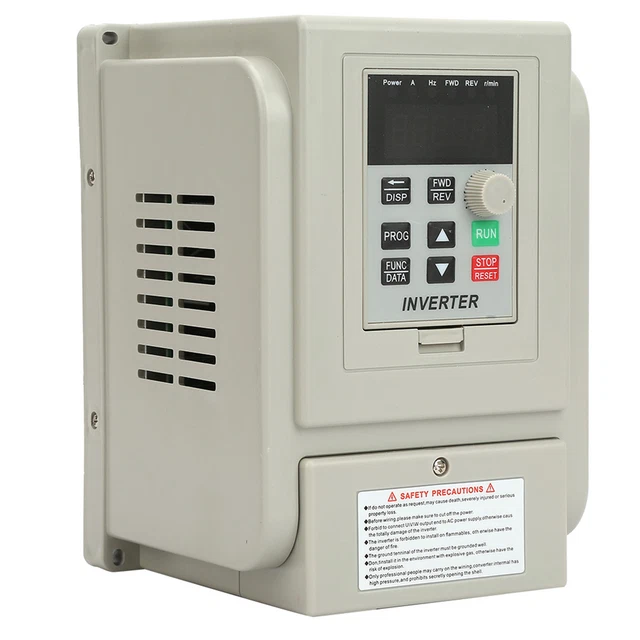 220VAC VARIABLE FREQUENCY Drive VFD Speed Controller For Single Phase 0.75kW HH0 $175.03 ...