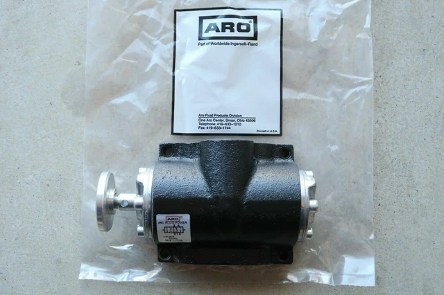 NEW ARO INGERSOLL-RAND Fluid Power K213HS Pneumatic Palm Valve 3/8" NPT ...