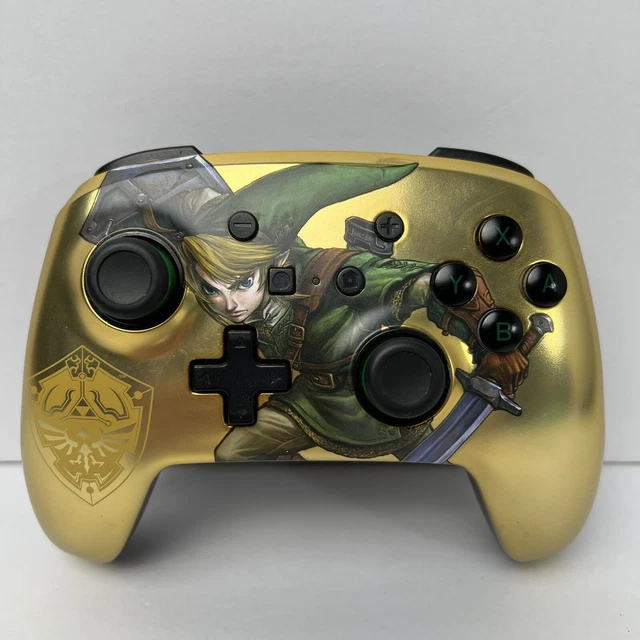 NINTENDO SWITCH POWER A - The Legend of Zelda Enhanced Gold Wireless ...