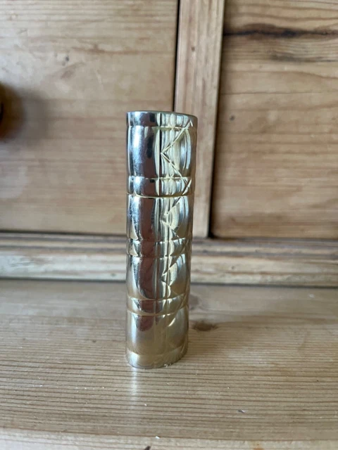 RARE CHRISTIAN DIOR Vintage Pure Poison Refillable Gold Metal Bottle £ ...