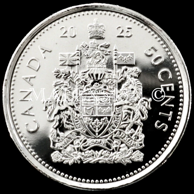 🇨🇦 CANADA 2025 50 Cents Uncirculated $3.95 - PicClick CA