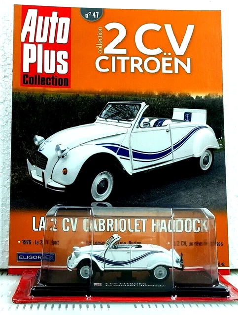 AUTOPLUS 1/43 CITROEN 2Cv Cabriolet Haddock + Livret N°47 Diecast EUR ...