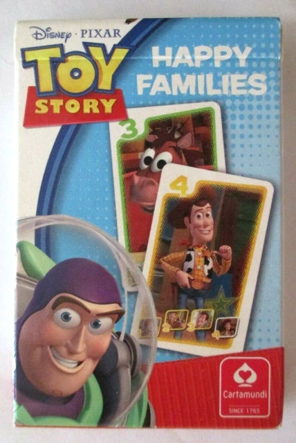 TOY STORY DISNEY Pixar Happy Families Card Game Morrisons PROMOTIONAL ...