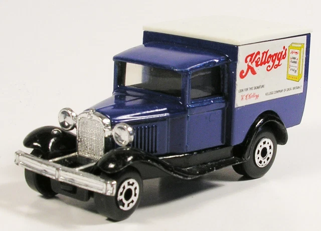 MATCHBOX 38 FORD Model A Kelloggs Corn Flakes Promo Delivery Van ...