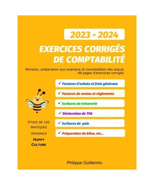 EXERCICES CORRIGÉS DE comptabilité: Pour révision et préparation aux examens EUR 8,73 - PicClick DE