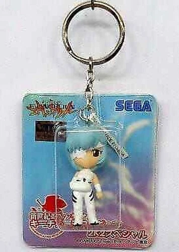 EVANGELION AYANAMI REI Key ring key chain toy Collection liking E4 EUR ...