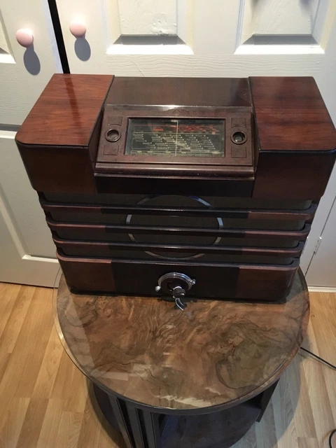 ART DECO RADIO Phillips 795A 1936 monoknob £205.00 - PicClick UK