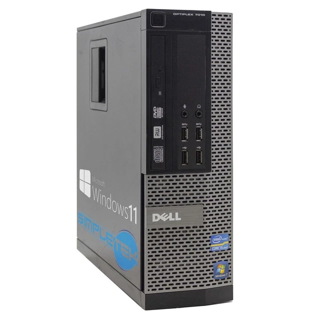 DELL 7010 SFF I5 Desktop Computer Windows 11 Pro With 32 Refurbished £ ...