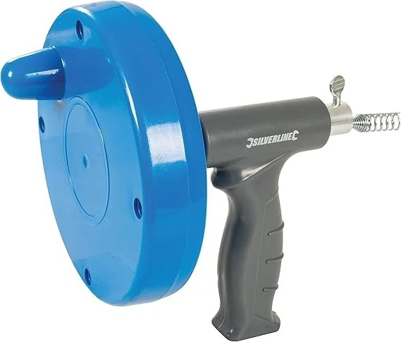 DRAIN UNBLOCKER PIPE Cleaner Extendable 6m x 6mm Spiral Rod with ...