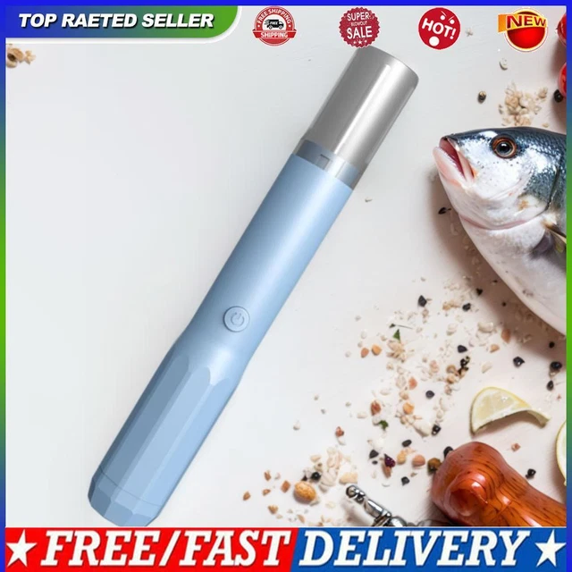 CORDLESS FISH SCALER Rechargeable Fish Scraper for Kitchen Fish Scaling ...